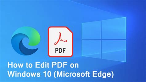 edit pdf microsoft edge