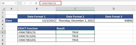 excel exact function how to use