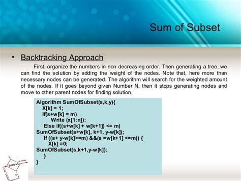 backtracking algorithm technique and examples