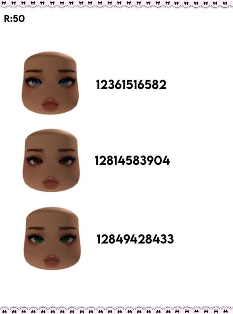 ୧ 𖥔 id Brookhaven Berry avenue Bloxburg RH dance studio Face