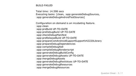 Fixing Execution Failed For Task App Mergedebugassets