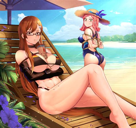 约稿 海滩捆绑 code 074