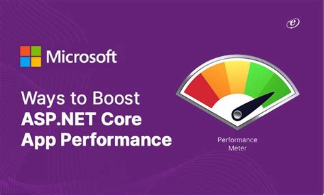 best practices to boost asp core application performance