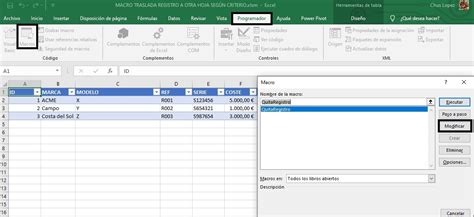 Casos prácticos de ejemplos de Macros en Excel