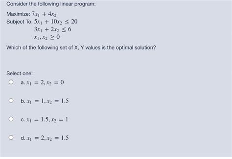 solved consider the following linear program maximize 7x1