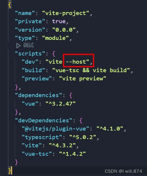 使用vite创建vue3项目时，如何展示本机局域网 vite 创建的vue项目启动后怎么看network的地址 csdn博客
