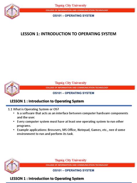lesson 1 al101 pdf operating system computer data storage