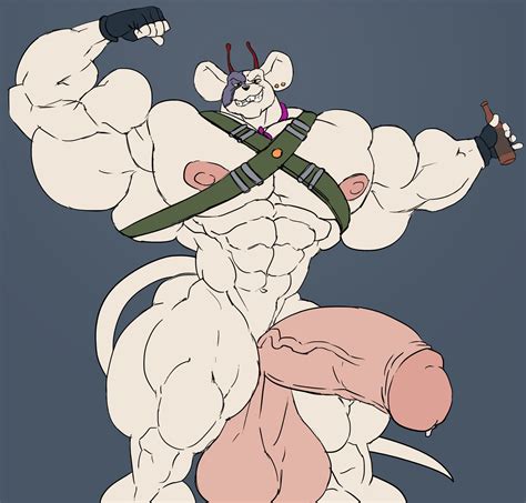 Rule 34 Abs Biceps Biker Mice From Mars Boner Erection Furry Gay Hyper Hyper Balls Hyper