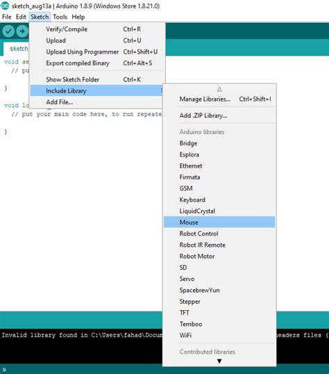 arduino libraries download and projects they are used in “project codes”