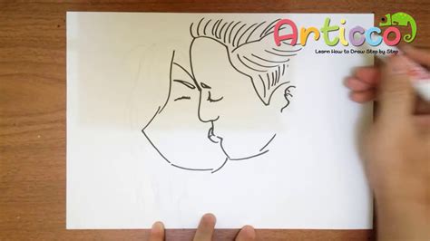Easy To Draw Kissy Lips Step By Hair