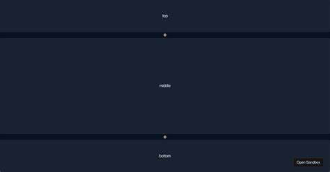 React Resizable Panels Forked Codesandbox