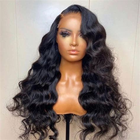 High Density Body Wave Human Hair Hd Lace Front Wigs Full Look Tinashehair