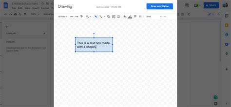 Cómo insertar un cuadro de texto en Google Docs CurosHacker es