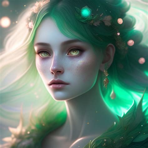 Kit Fox Dryad Green And White Color Theme