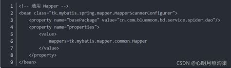 mybatis通用mapper（tk mybatis）的使用 tk mybatis mapper csdn博客