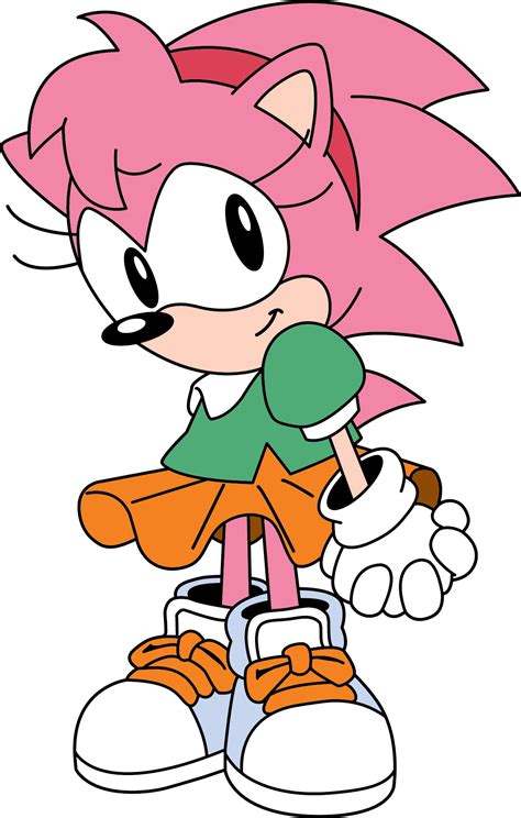 Classic Amy Rose Sprites