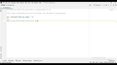 harshad number using python youtube