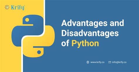 advantages and disadvantages of python krify