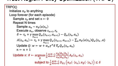 cs885 module 1 trust region and proximal policy optimization youtube