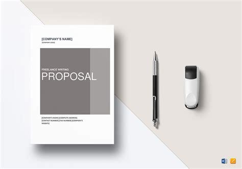 Freelance Writing Proposal Template In Word Google Docs Apple Pages