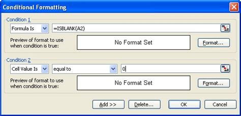 using the conditional formatting dialog box infragist
