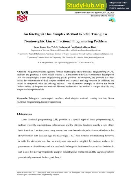 an intelligent dual simplex method to solve triangular neutrosophic linear fractional