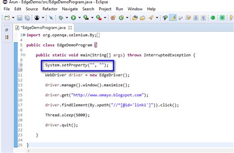 selenium by arun selenium 3 and edge browser executing selenium 3 automation scripts on