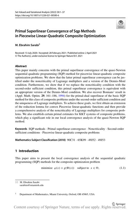 primal superlinear convergence of sqp methods in piecewise linear quadratic composite optimization