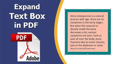 how to expand a text box in pdf using adobe acrobat pro dc youtube