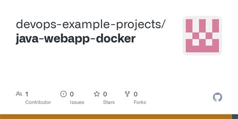 github devops example projects java webapp docker