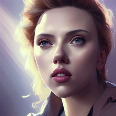 Scarlett Johansson Ai Generated Artwork Nightcafe Creator