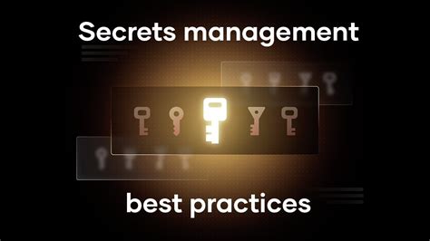 Best Practices For Secrets Management YouTube