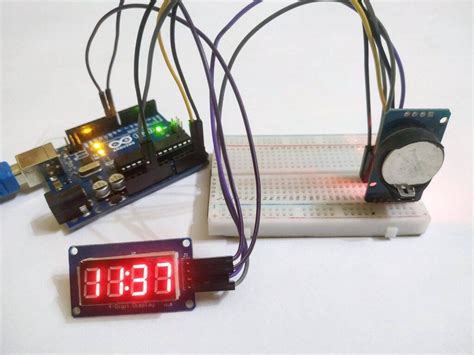 Arduino Digital Clock Using Rtc 7 Segment Arduino Clock