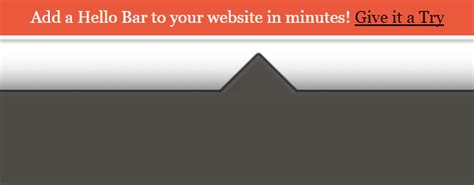 Why And How To Add A Hello Bar To Your WordPress Website