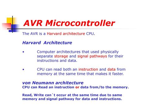 avr microcontrollers ppt download