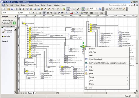 Folder Structure Diagram Visio Template Smart Folders Alfres