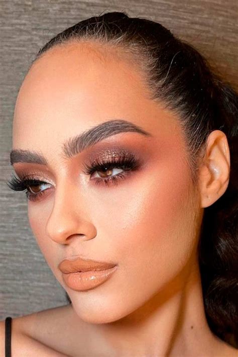 Light Makeup For Brown Eyes And Brown Hair