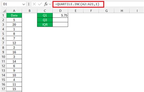 How To Calculate Interquartile Range In Excel Fast MyExcelOnline