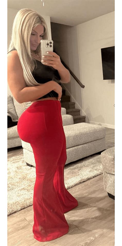 Red Is Always Hot🔥🔥 Rgirlsinflarepants