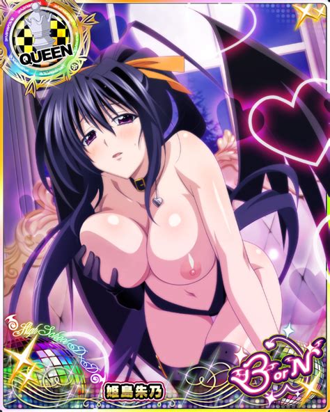 Rule 34 Akeno Himejima Card Medium High School Dxd Photoshop Pointy Chin Topless 1988128