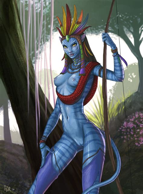Rule 34 1girls Adr Alien Alien Girl Alien Only Avatar Breast Female Navi Neytiri Nipples Solo