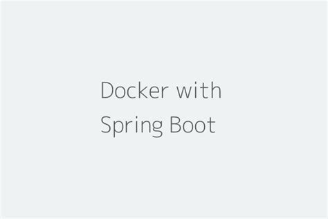 spring boot docker compose example with mysql and nginx