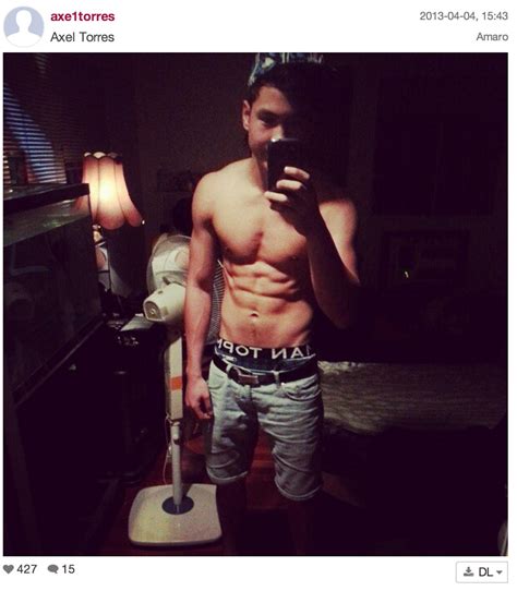 Axel Torres Pbb Housemate Topless Naked Selfie Abs Random Republika