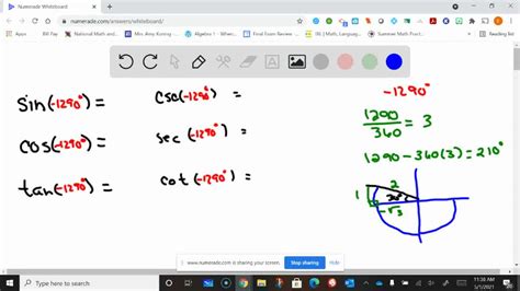 solved find exact values of the six trigonometric functions of each angle rationalize