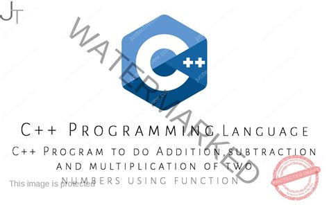c program to do addition subtraction and multiplication of two numbers using a function