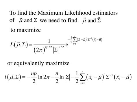 ppt maximum likelihood estimation powerpoint presentation free download id 1790954