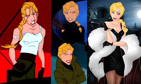 Atlantis The Lost Empire Fan Art Helga Sinclair Atlantis The Lost Empire Helga Sinclair