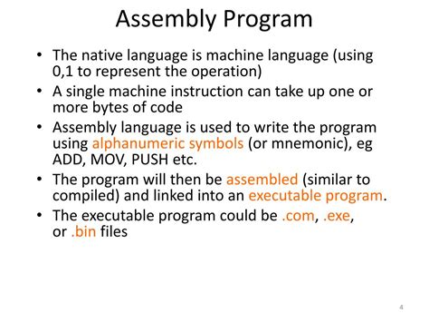 ppt 8086 assembly language programming i powerpoint presentation free download id 4108143