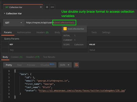 understanding variable scopes and environment files in postman