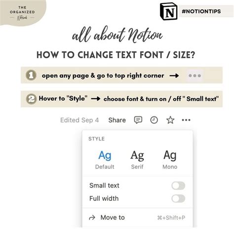 How To Adjust Text Font And Size In Notion In 2023 Notions Text